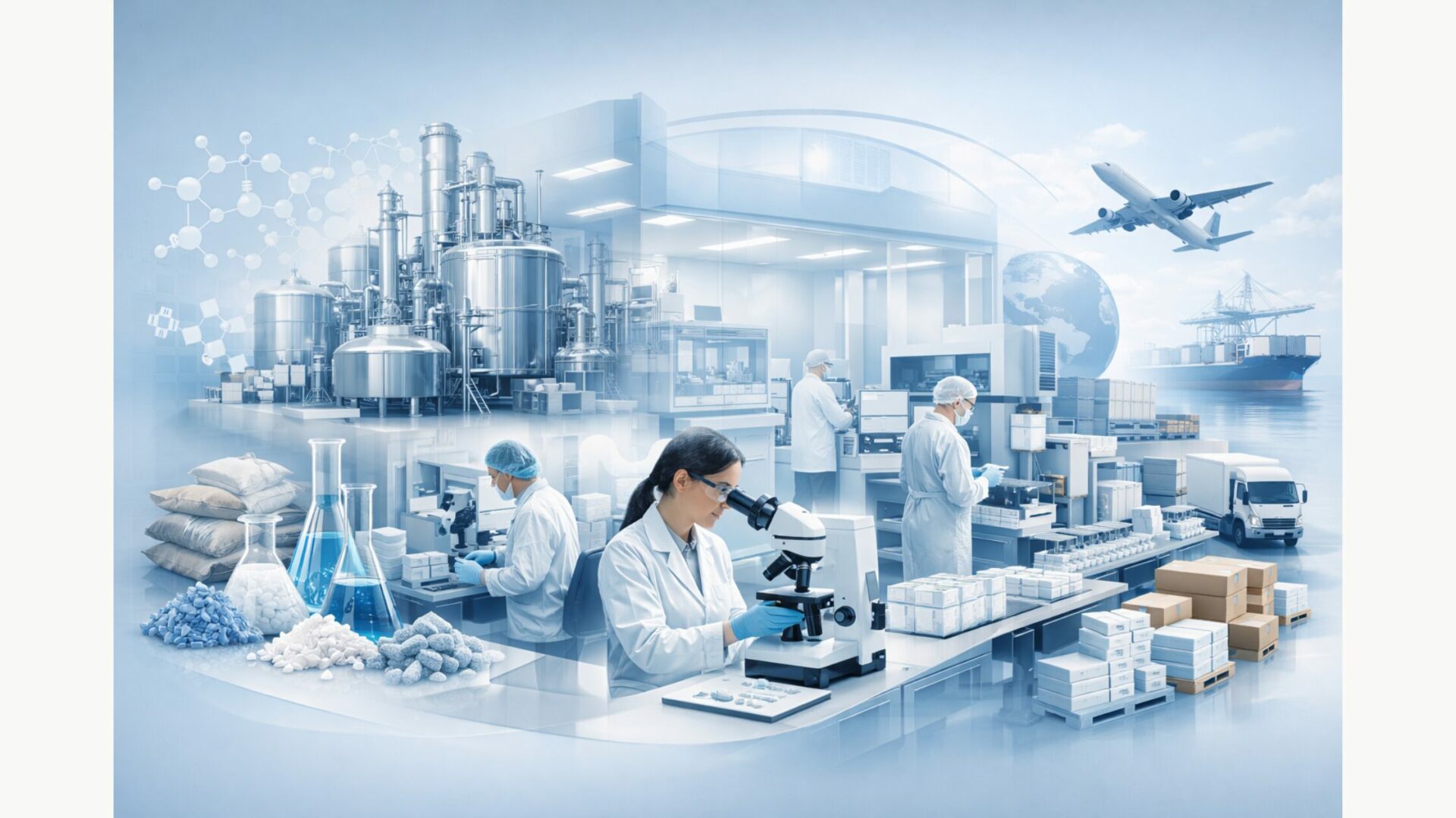 Pharma API Supply Chain Explained | Raw Material to Medicine